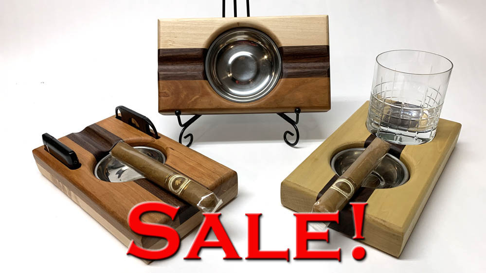 Cigar Ashtrays - ARC Woodworking